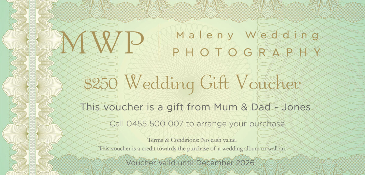 Wedding Gift Voucher